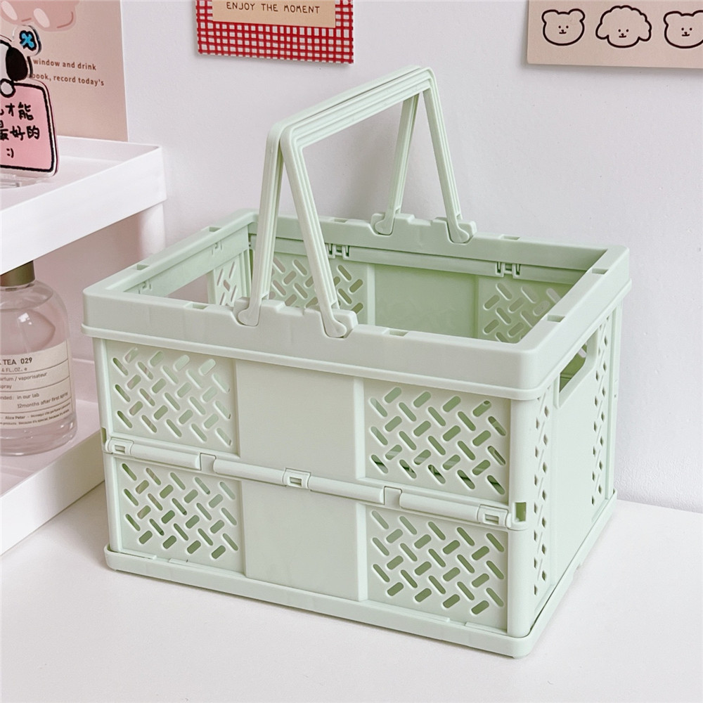 New Style Mini Folding Storage Box Multifunction Foldable Basket ...