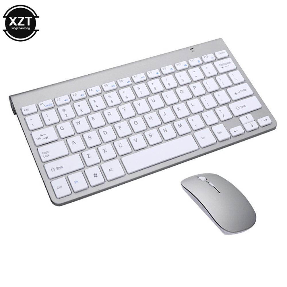 2.4G Wireless Keyboard and Mouse Protable Mini Keyboard Mouse Combo Set For Notebook Laptop Mac ...