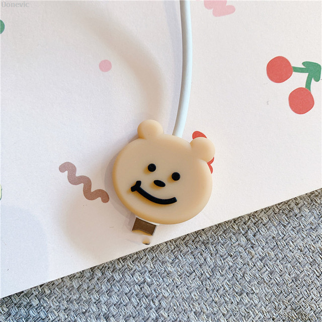 Uonevic Cable Rack US Protection Storage Box Charging Cute Cartoon ...