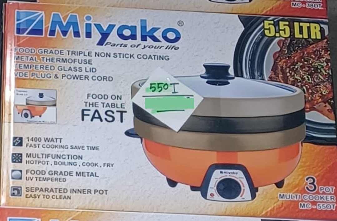5 Liter Miyako MC-500D Full Automatic Multi Cooker, Electric curry ...