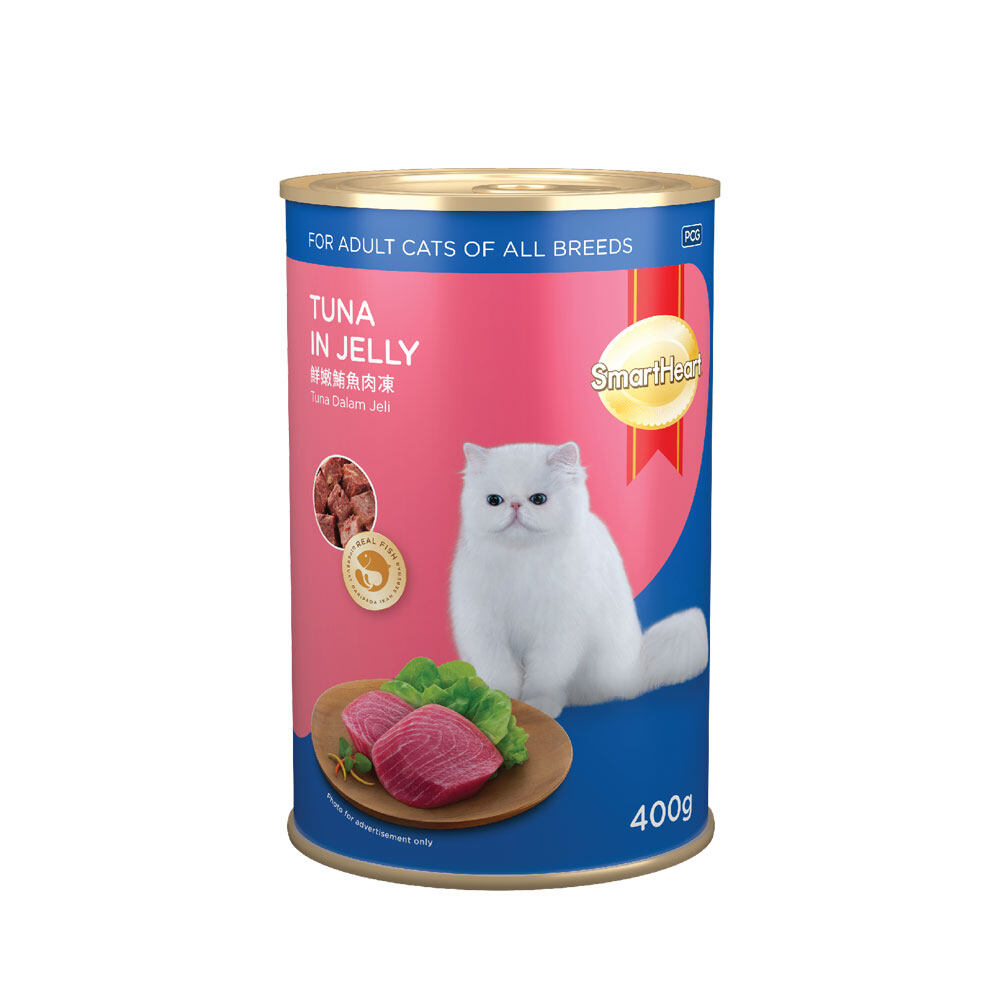 Smart Heart Cat Canned Food Tuna in Jelly 400gm | Daraz.com.bd