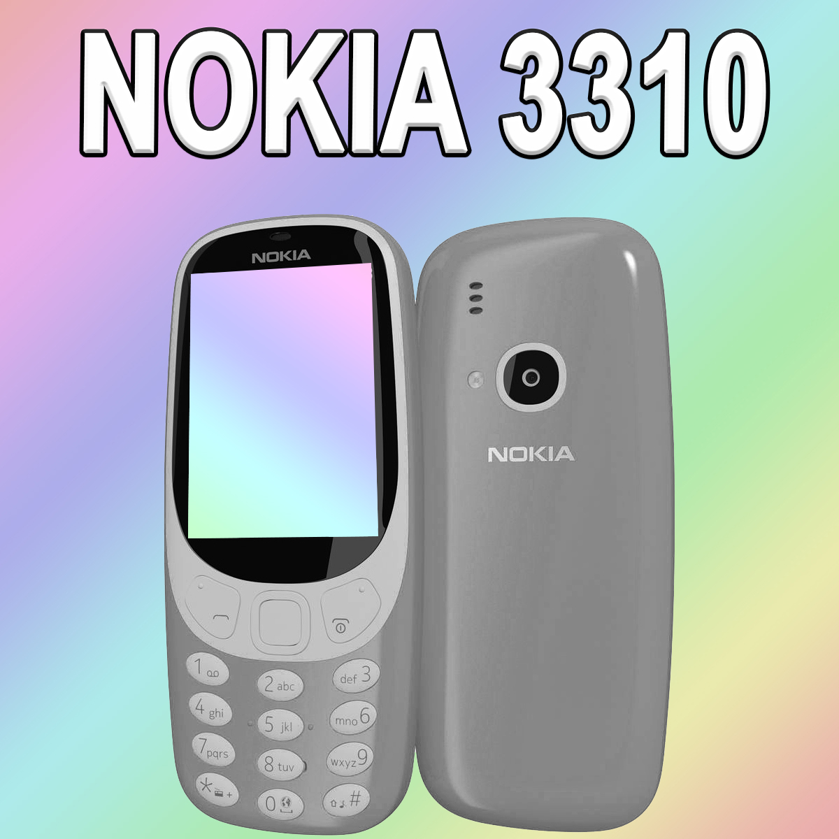 Casing for Nokia 3310 Silver | Daraz.com.bd