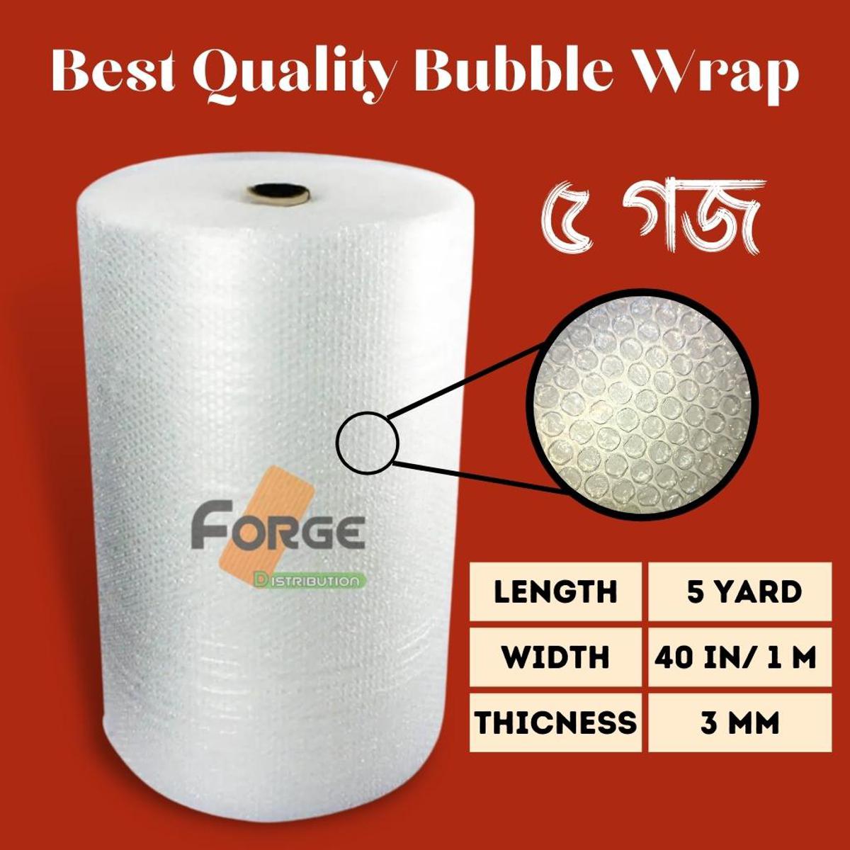 Best Quality Bubble Wrap For Packaging Air Cushioning Shipping Supplies Packaging Materials 5 Yeard Daraz .bd