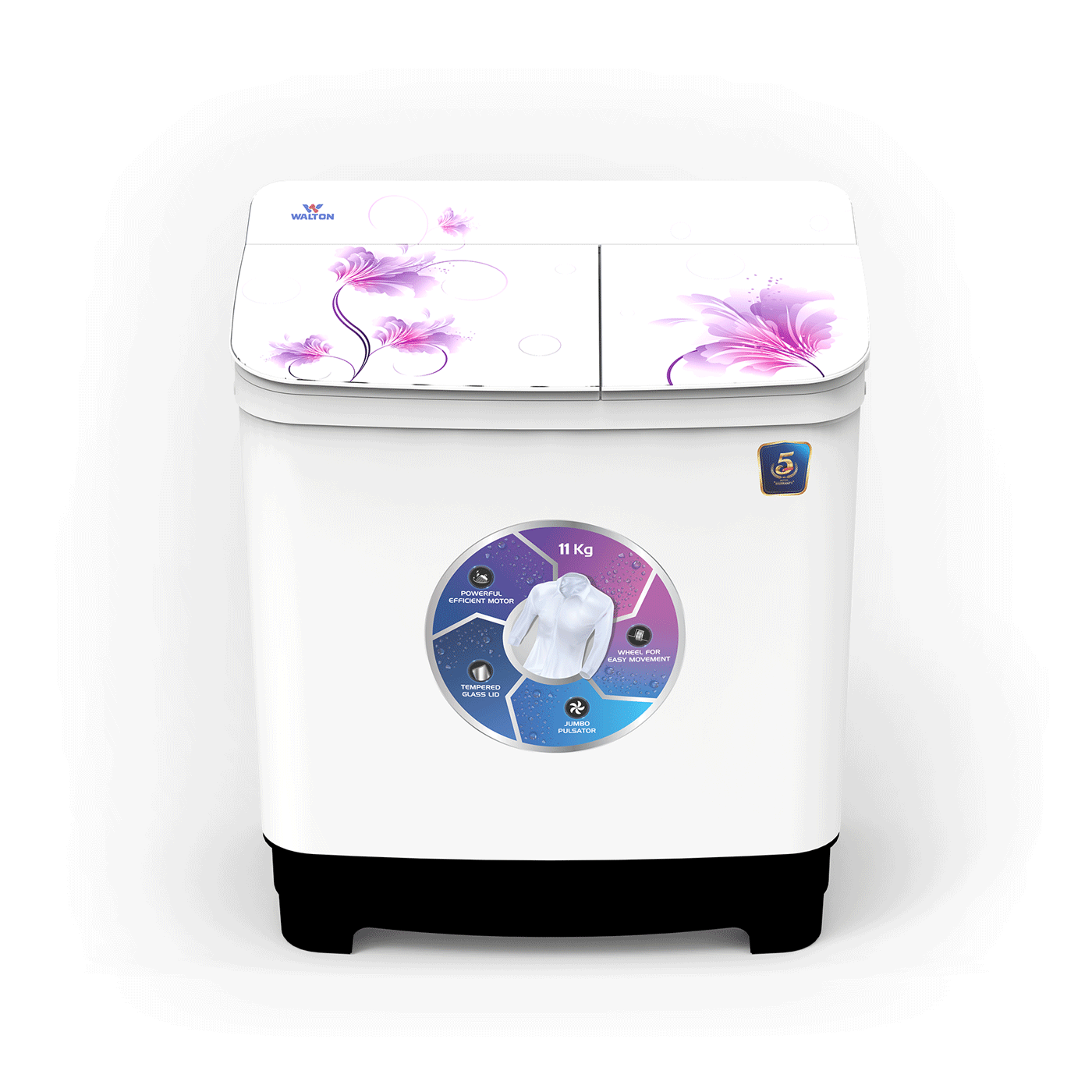 WALTON Twin Tab Washing Machine WWM-TWG110P | Daraz.com.bd