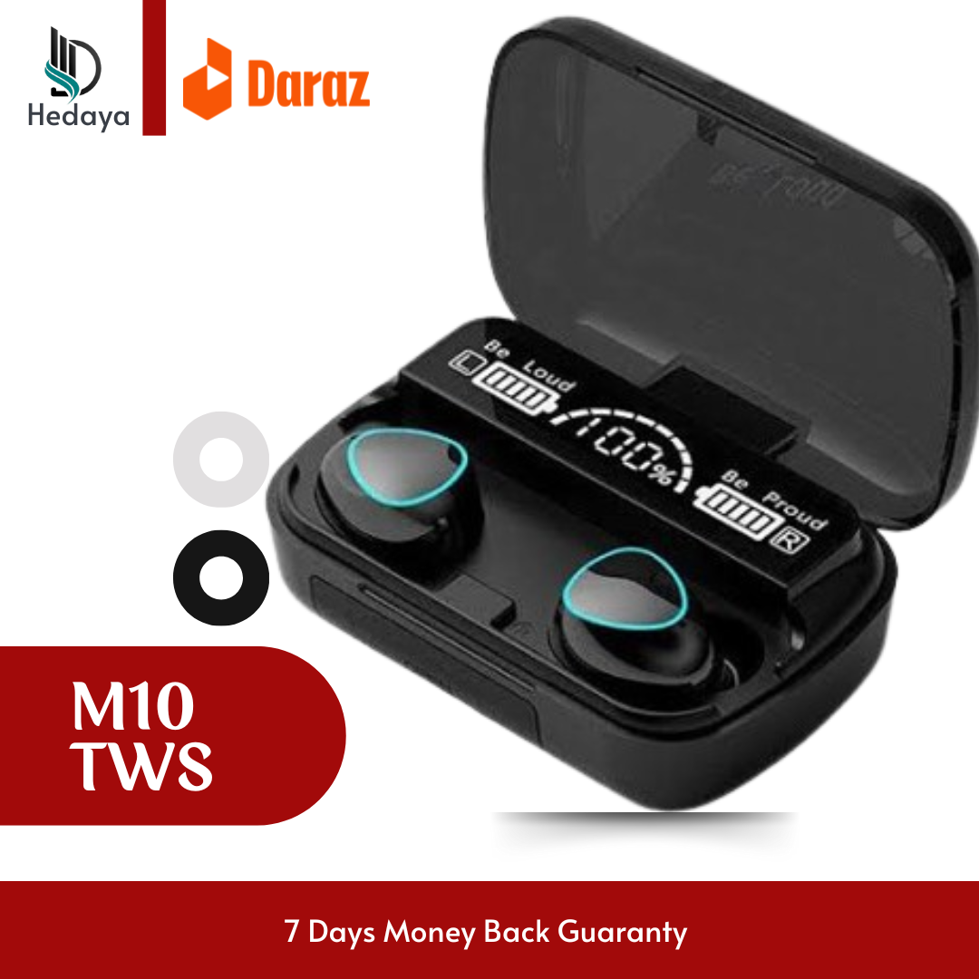 M10 TWS Wireless Earphone M10 TWS Wireless Earbuds Touch Bluetooth ...