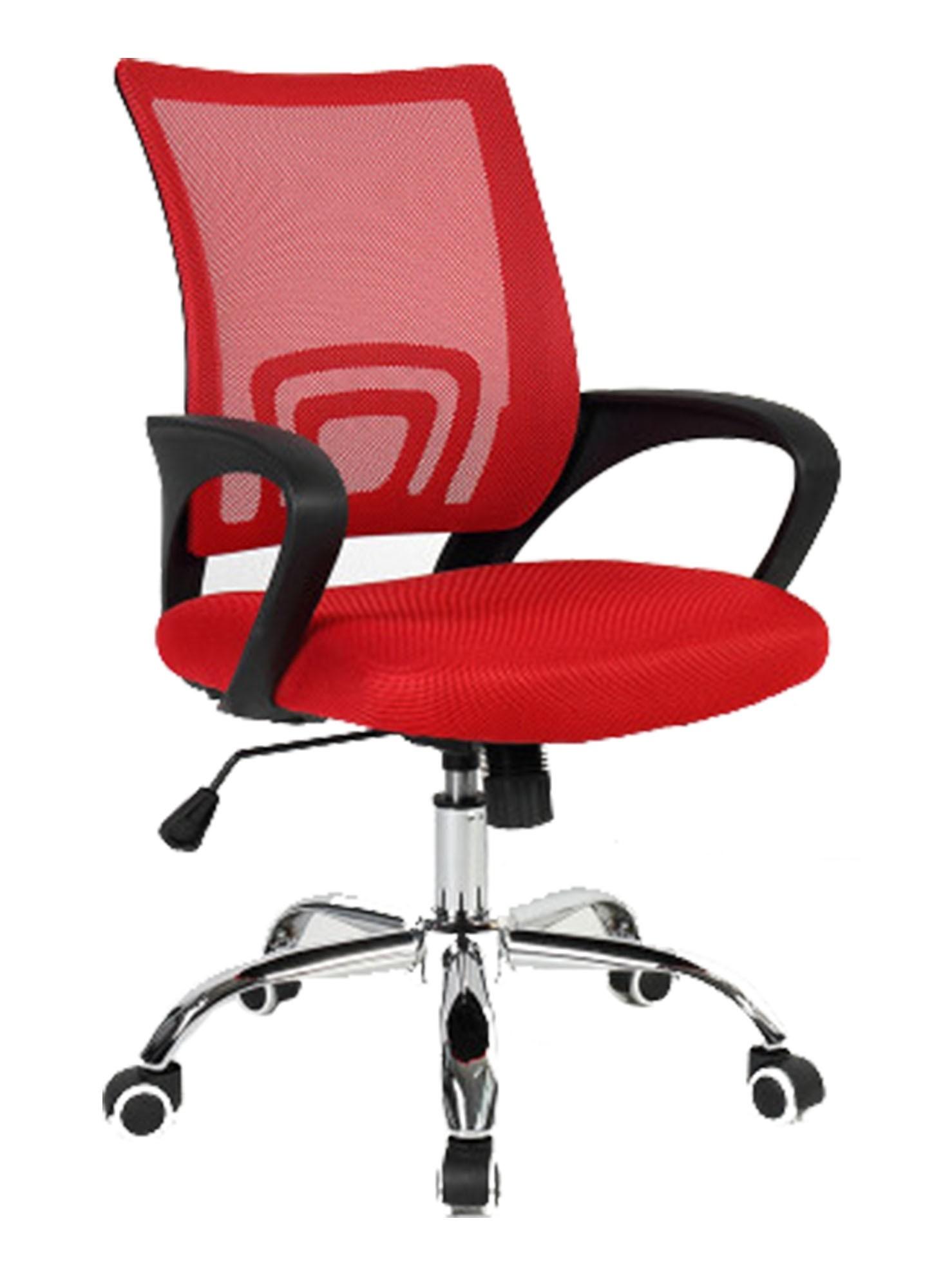 (JZ-OF37) Ergonomic exclusive red mesh chair for everywhere | Daraz.com.bd