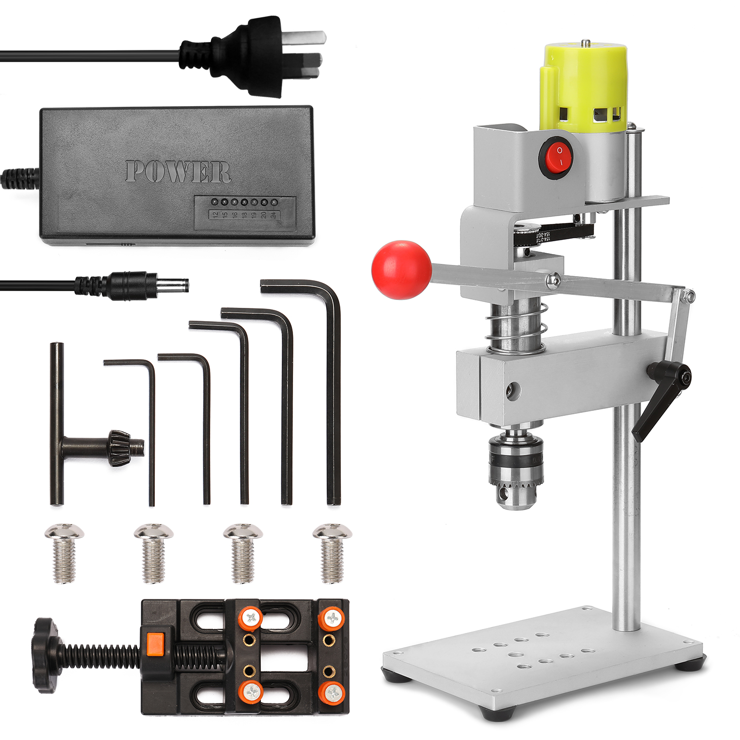 KOGEEK 100W Micro Mini Bench Drill Drilling Machine Milling Machine ...