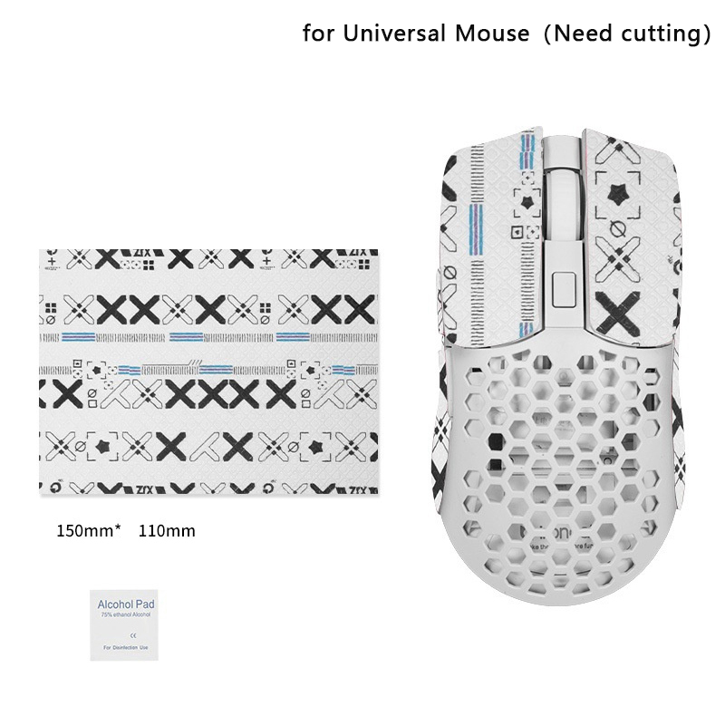 15*11cm DIY Anti-Slip Wireless Gaming Universal Style Mouse Sticker ...