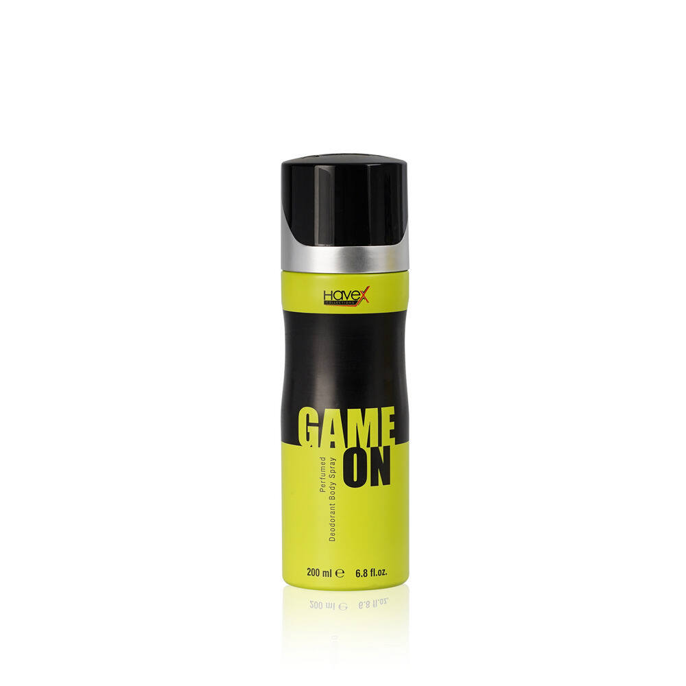 Havex Game On Body Spray For Men 200ml made in UAE