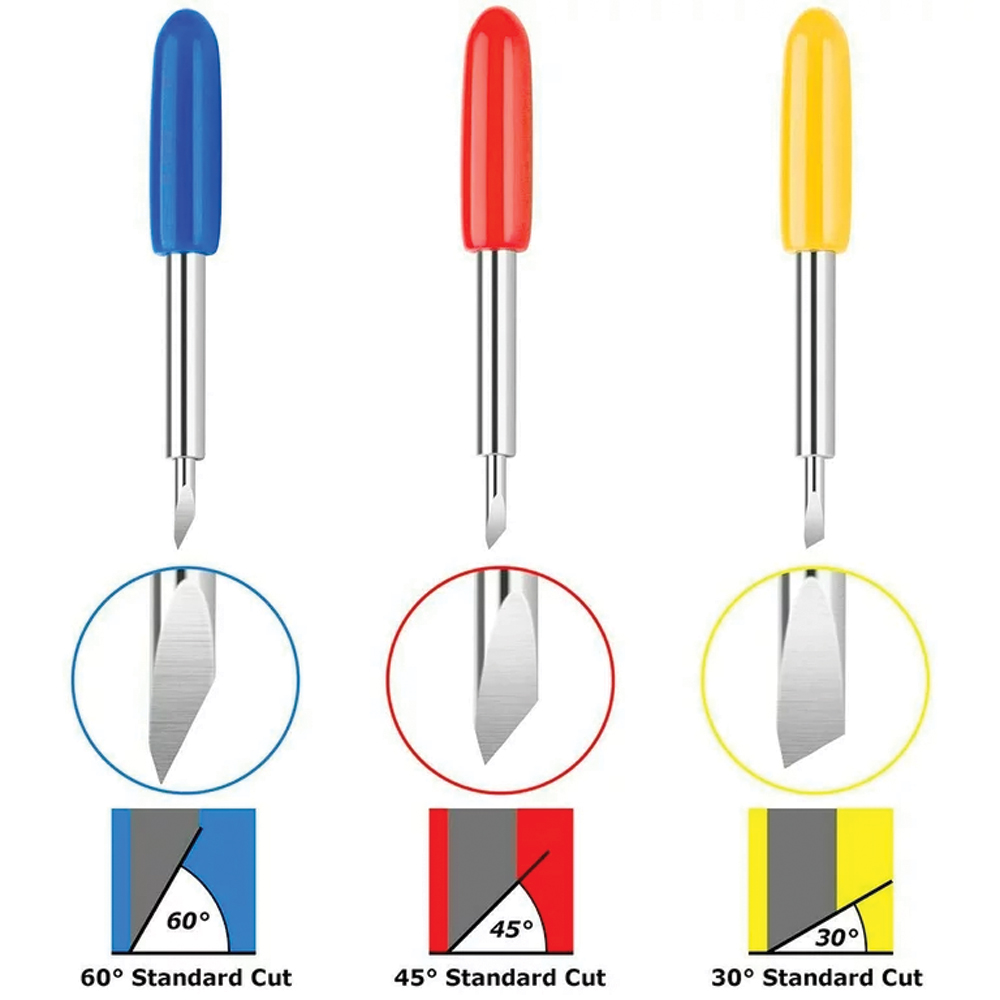 Cutting Blades­ for Cricut Explore Air/Air­ 2/Maker, 0/45/60 Degree ...