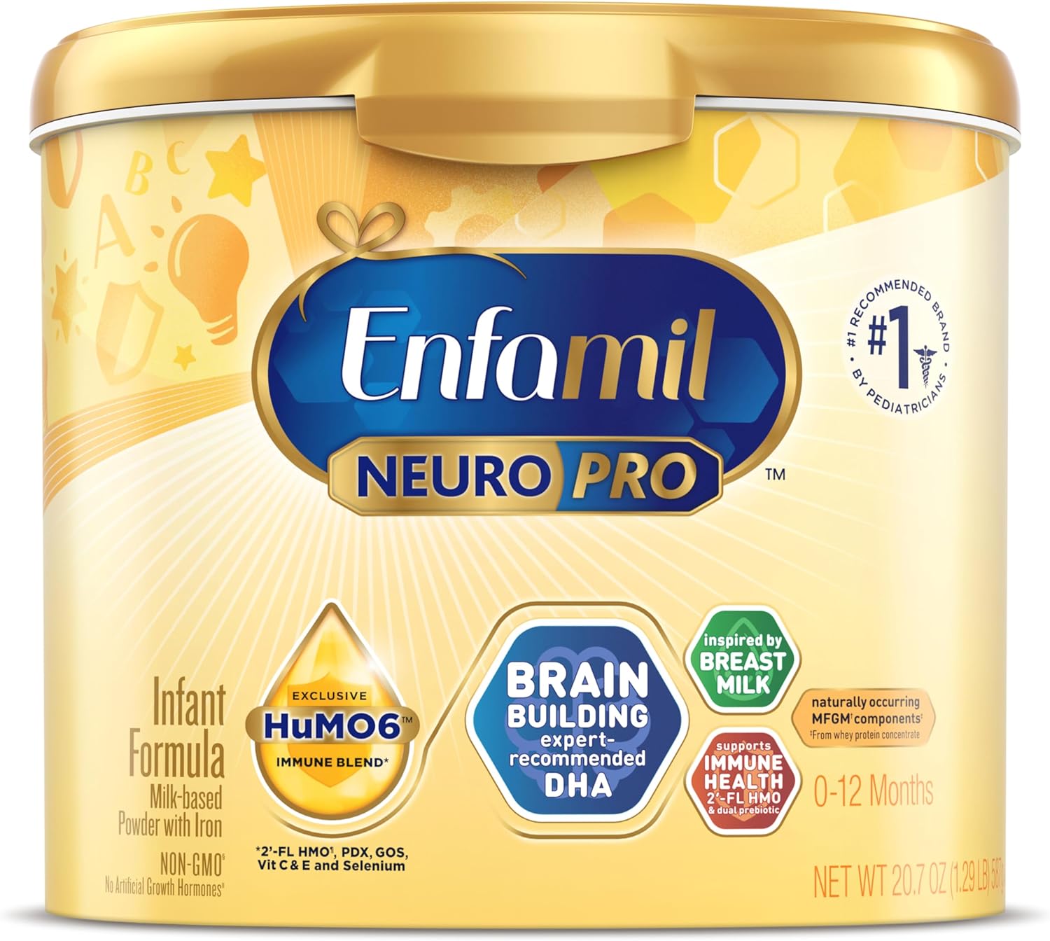 Enfamil NeuroPro Baby Formula, Infant Formula Nutrition, Triple ...