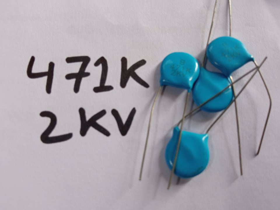 10Pcs- MOV 471 2KV Metal Oxide Varistor Or ZOV | Daraz.com.bd