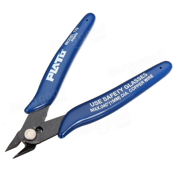 Wishful Clamp Diy Electronic Diagonal Pliers Side Cutting Nippers Wire ...