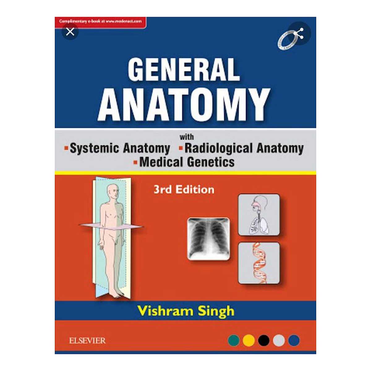 General Anatomy by Vishram Singh (3rd Edition) | Daraz.com.bd