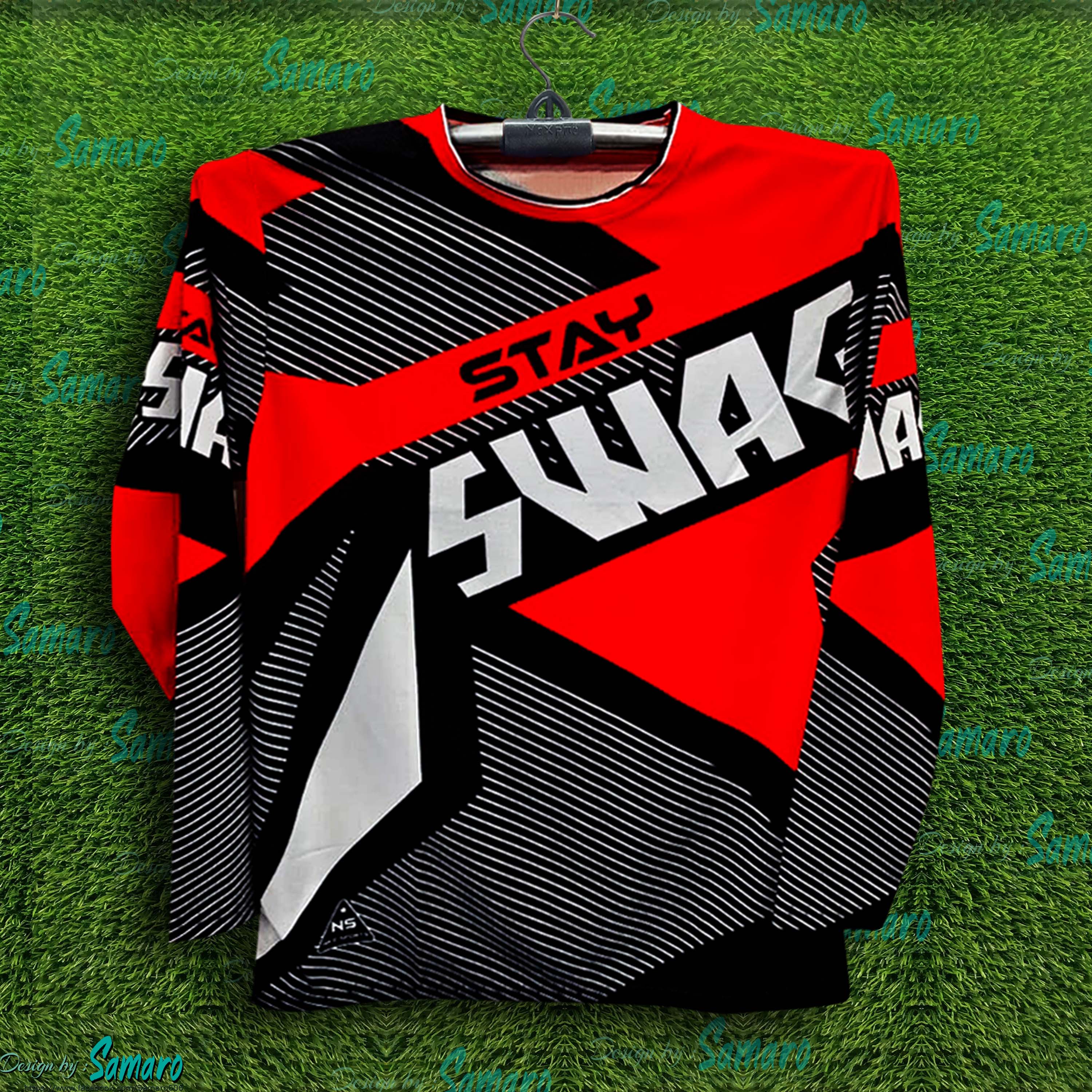 STAY SWAG Full Sleeve Bike Jersey For Men - SWAG Premium Jersey - SWAG ...