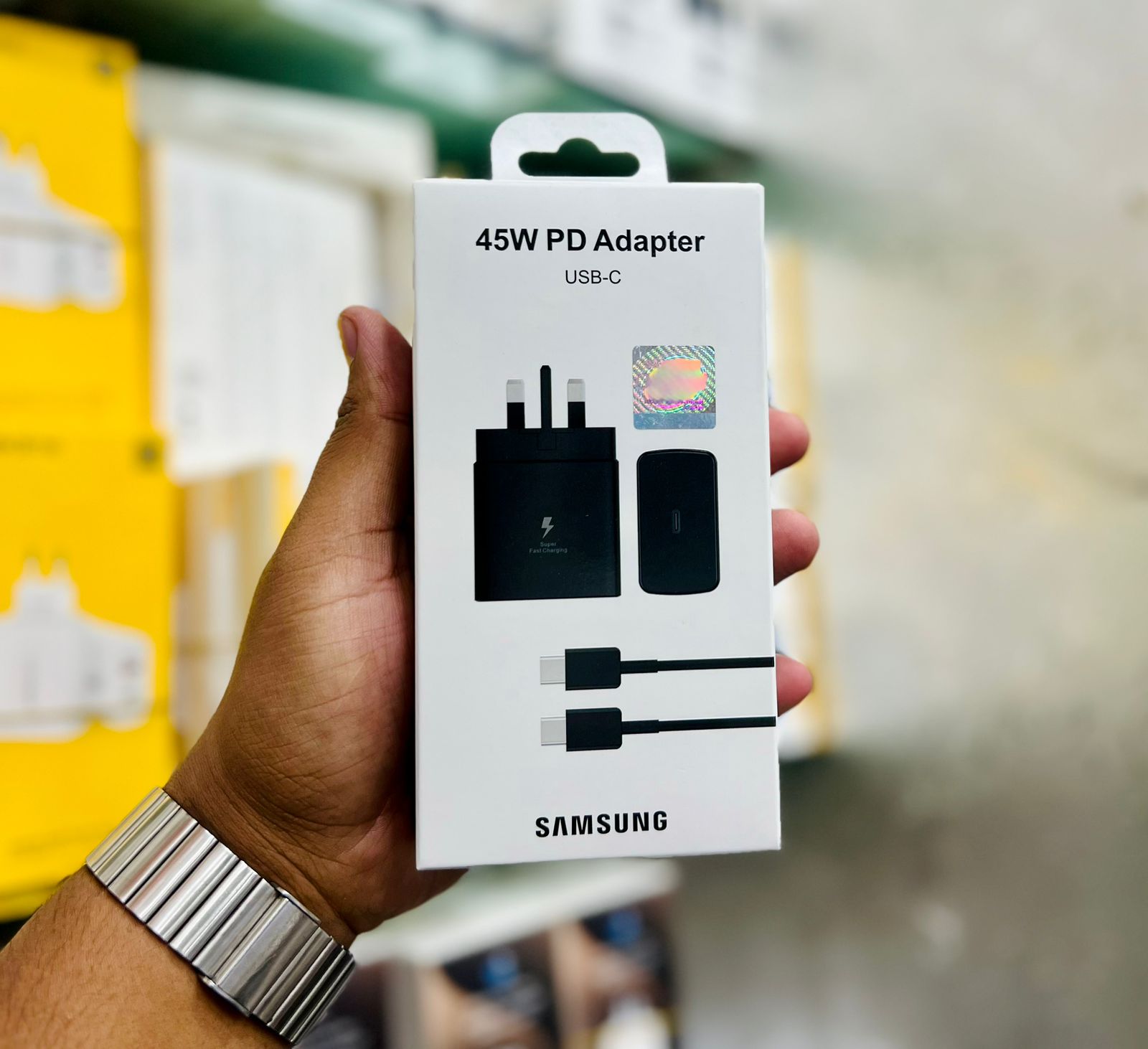 Samsung 25W, 45W, 65W Super Fast Orginal Charger Usb Type C Charger ...