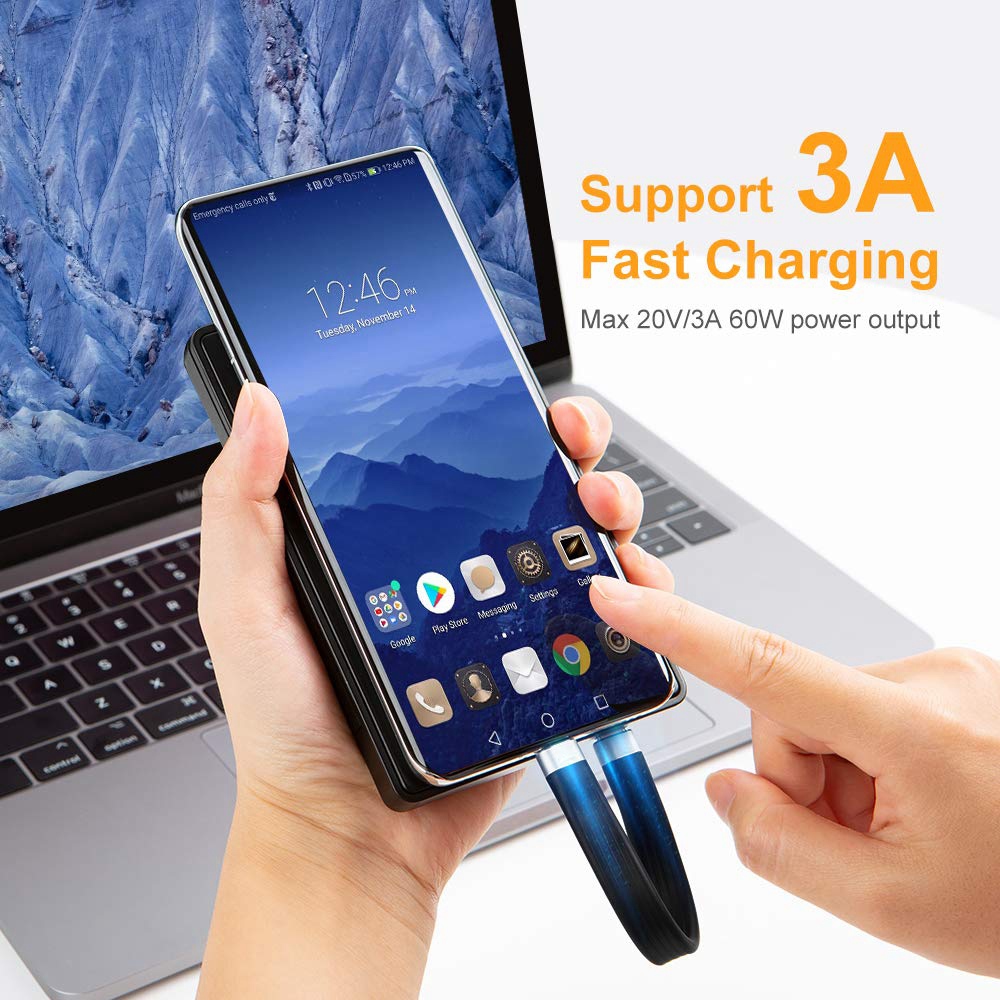 4K USB-C 3.1 Gen 2 Cable 10G Emark Chip Short Type C USB-C to USB-C ...