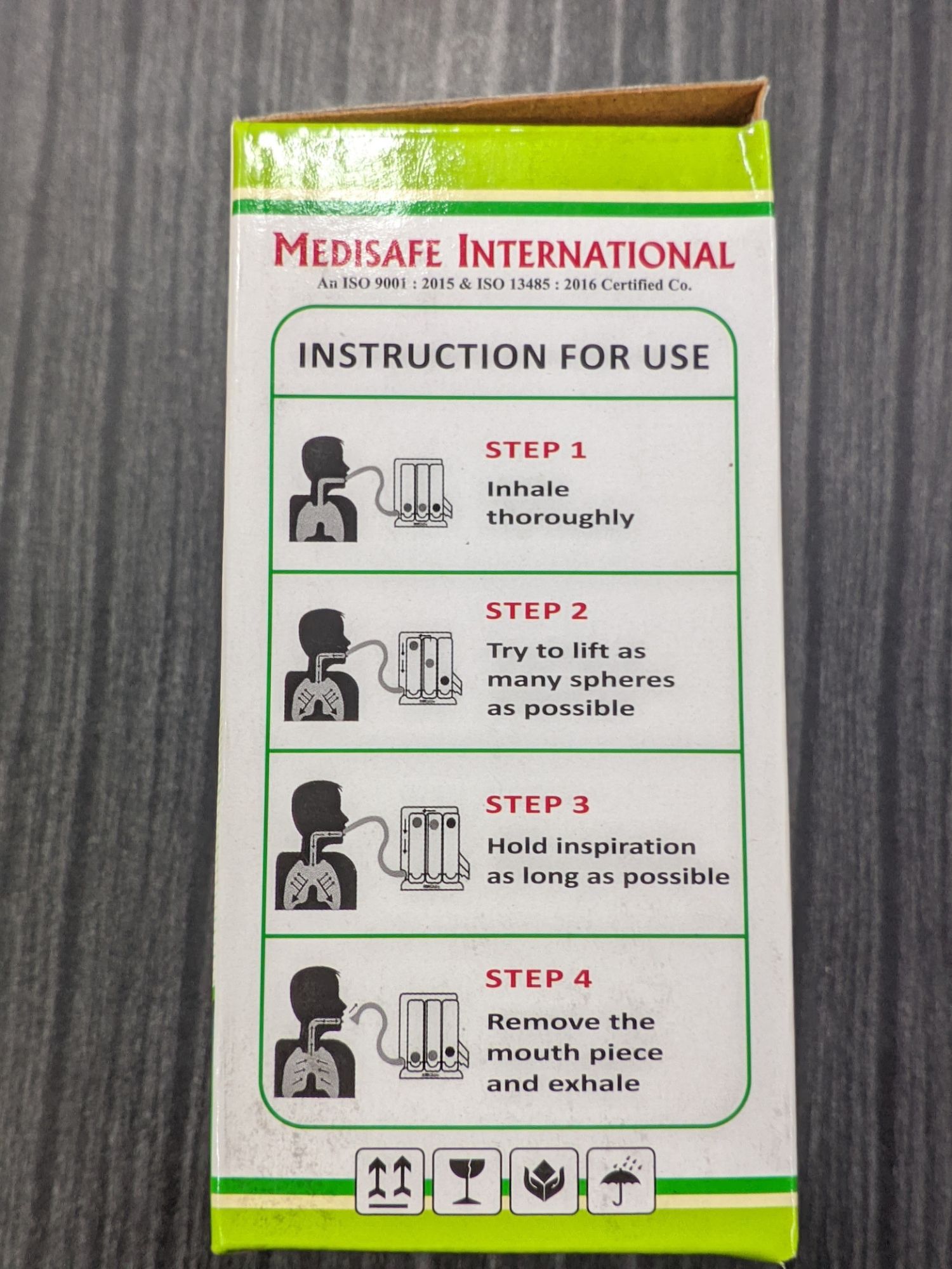 3-Ball Deep Breathing Exerciser Lung Deep Breath Trainer Incentive ...