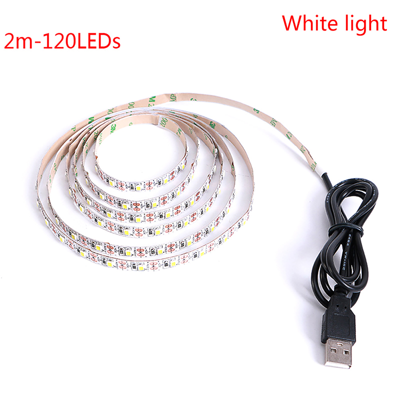 LED Strips White Warm White Strip Light TV Background Lighting Tape ...