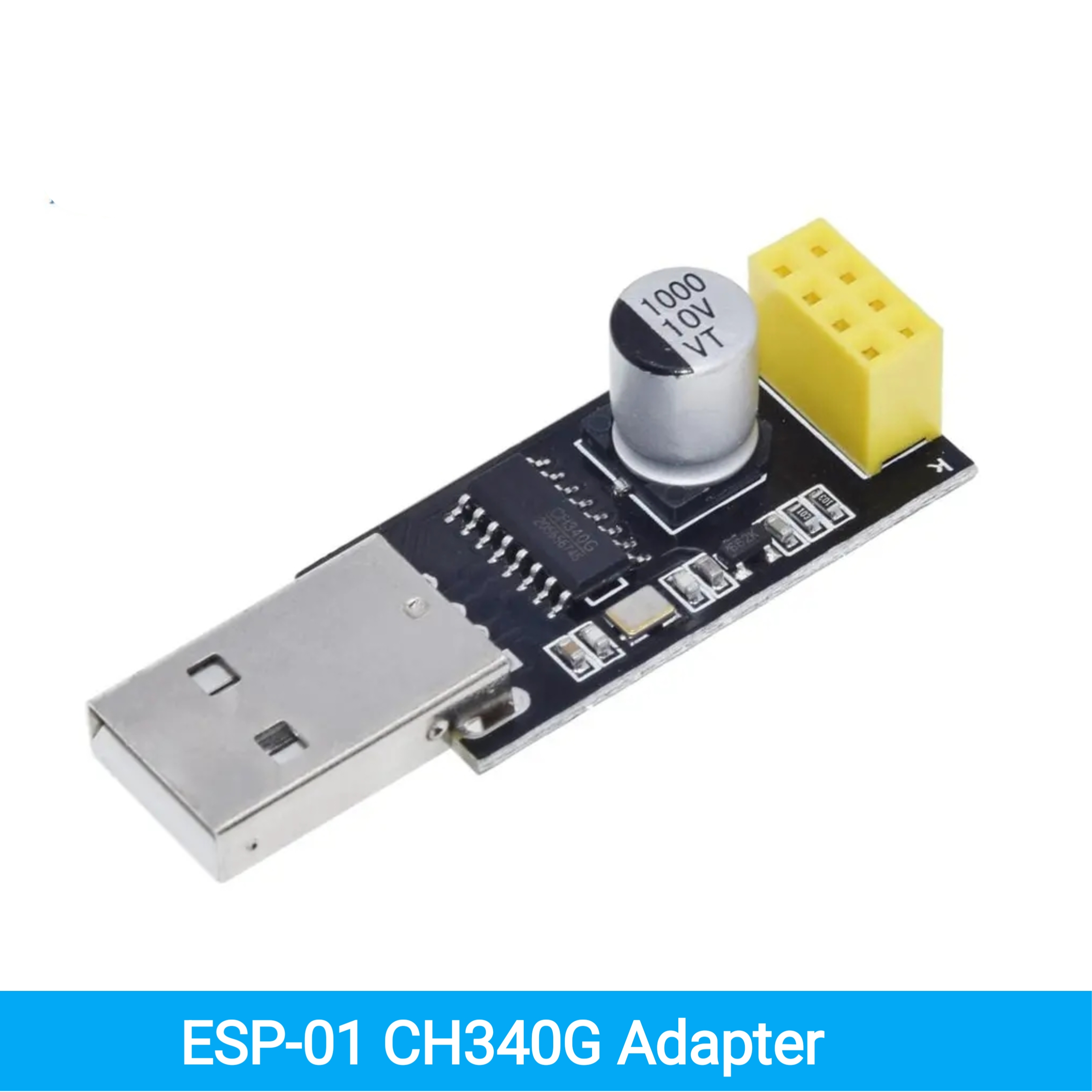 Esp01 Programmer Adapter Uart Gpio0 Eso 01 Adapter Esp8266 Ch340g Usb To Esp8266 Serial Wireless
