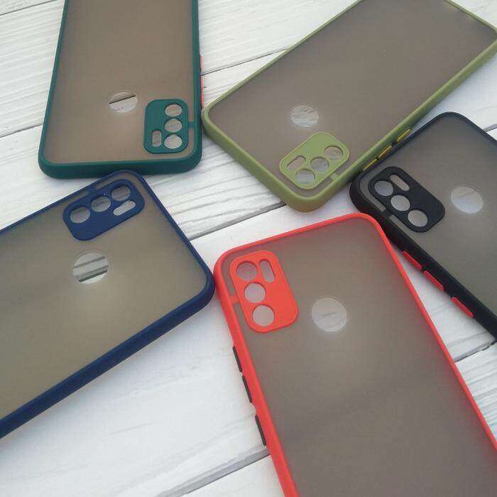 Translucent Frosted Smoke Mobile Cover for Tecno Spark 5+Tecno Spark 5 ...
