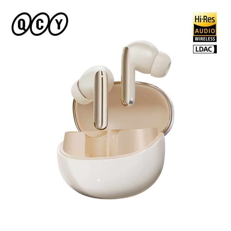 QCY HT08 MeloBuds Pro Earbuds 6 Mic 46dB ANC BT 5.3 Earphones Wireless Hi-Res LDAC Headphones ...