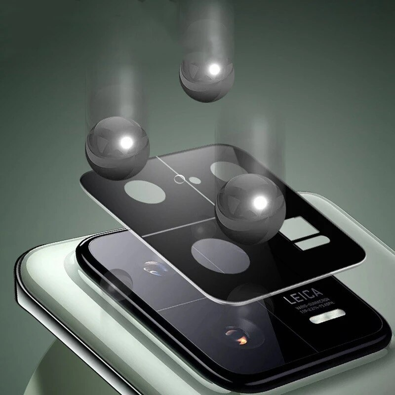 3D Camera Glass Lens Cover Silk Print Tempered Glass Protector for ...