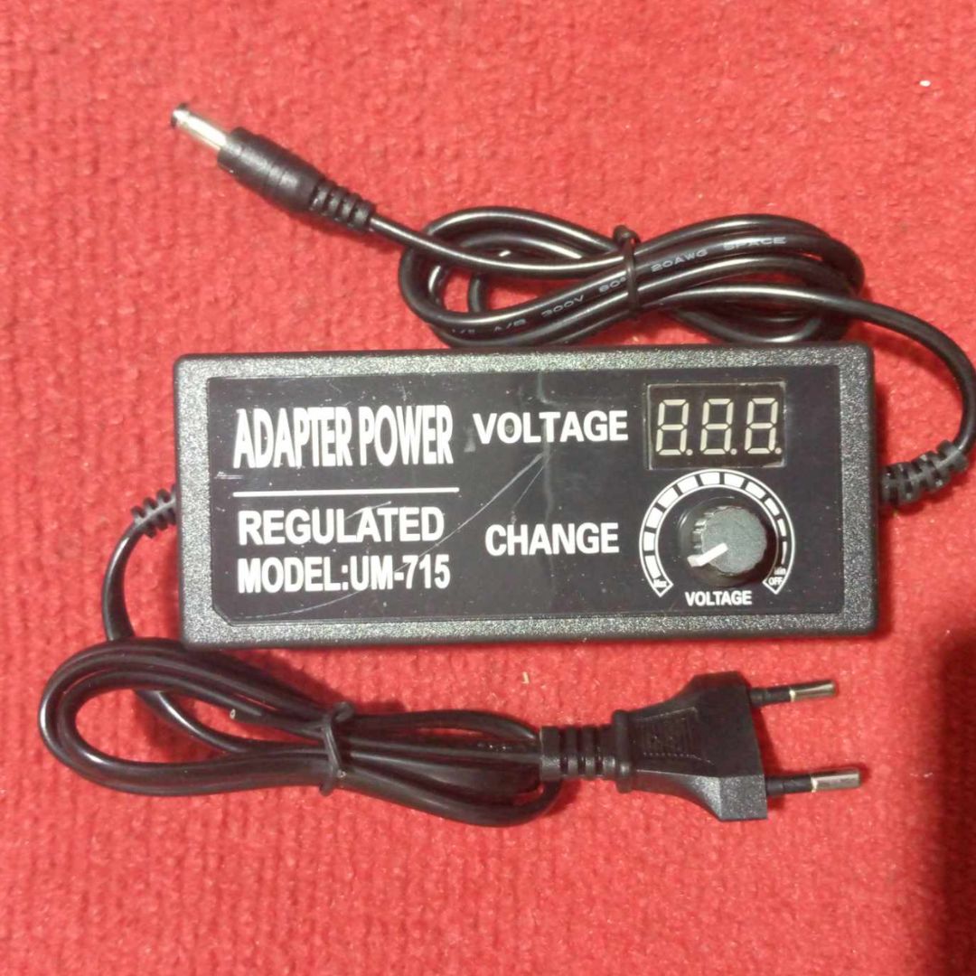 3V-24V 5Amp Universal AC 220V To DC 3V-24V 5A Adjustable Voltage Regulated Power Adapters With 7 ...