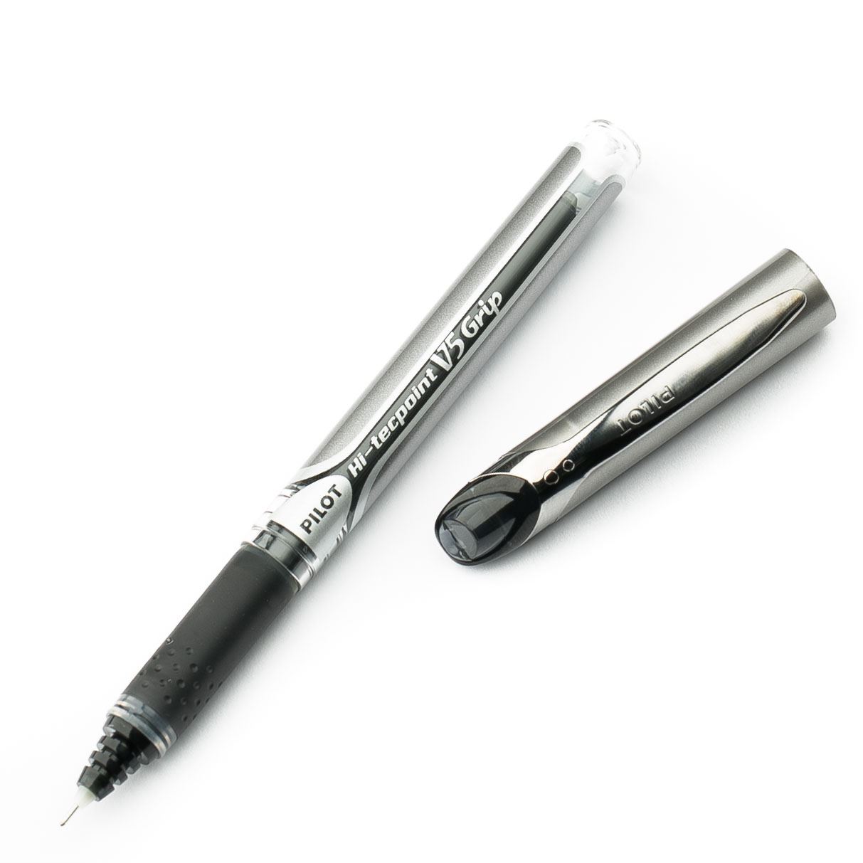 Hi-Tecpoint V5 Grip - Liquid Ink Rollerball pen - black | Daraz.com.bd