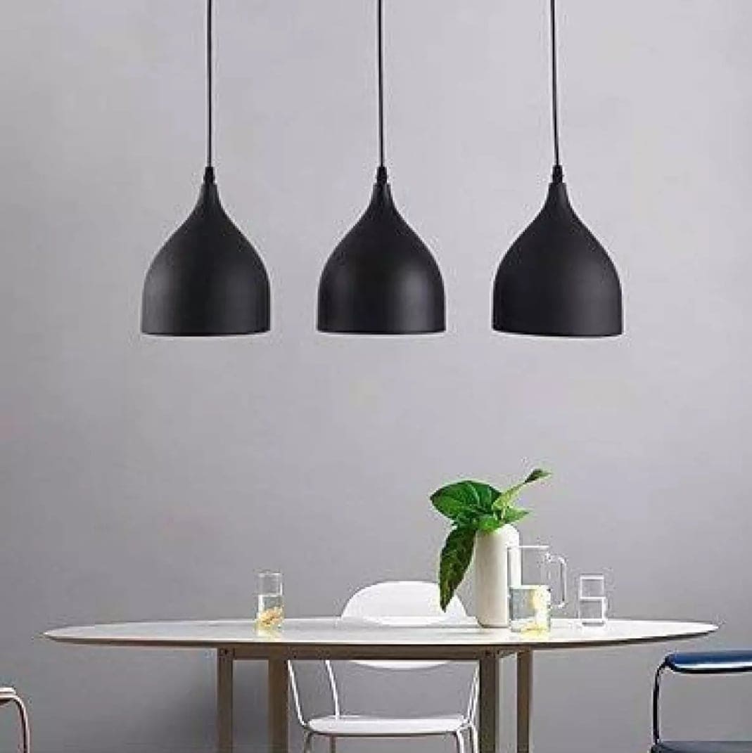 Pendant Ceiling Light 3 Psc + 3 Psc Led bulb Full Set, Carsten Fruit ...