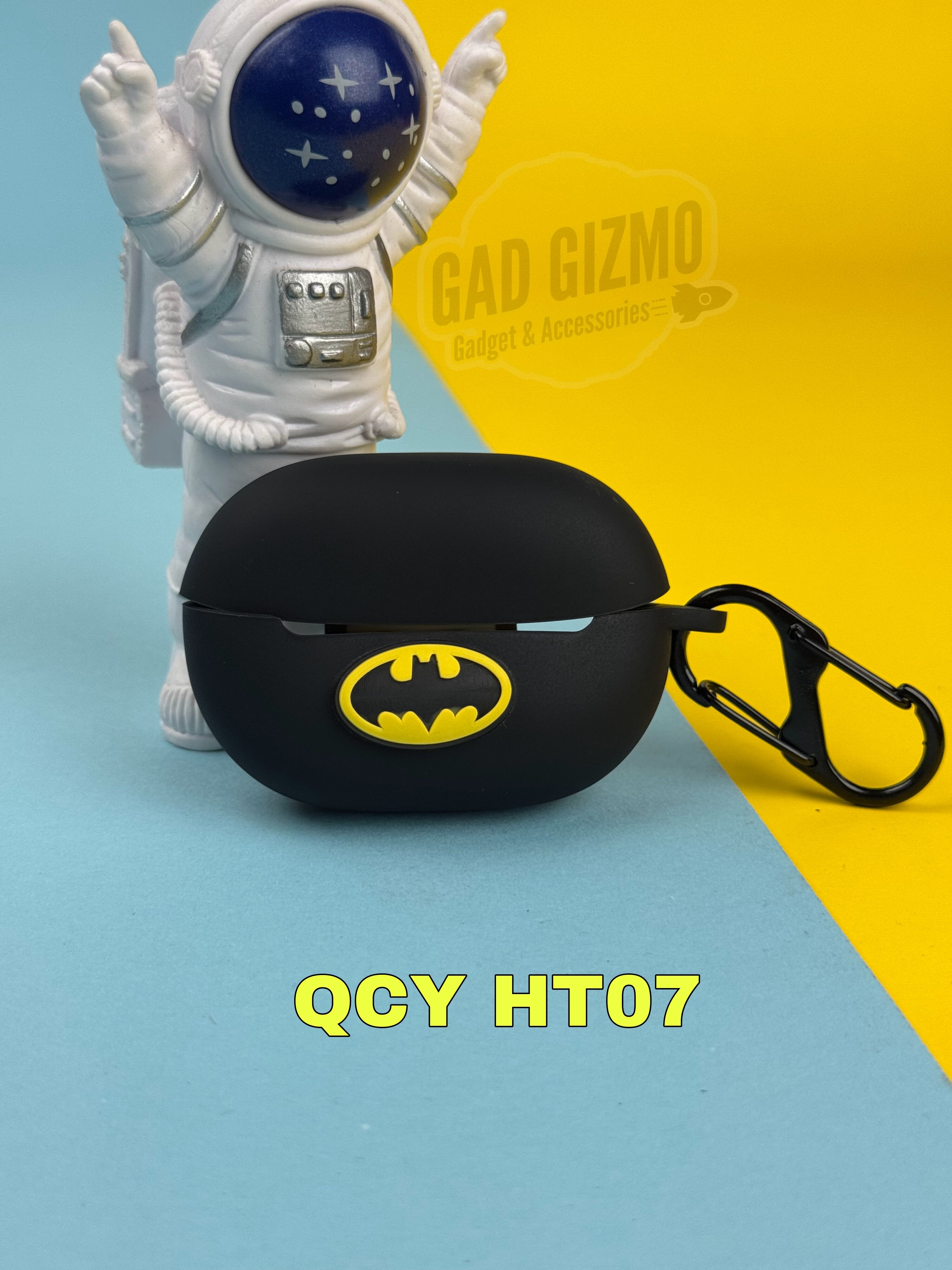 QCY HT07 ANC Batman Edition Only cover Premium Artificial Carrying ...
