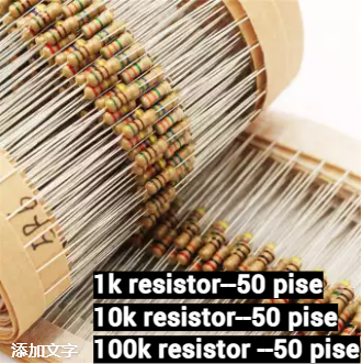 1k Resistor/10k resistor/100kresistor 1/4watt combo pack -150pcs ...