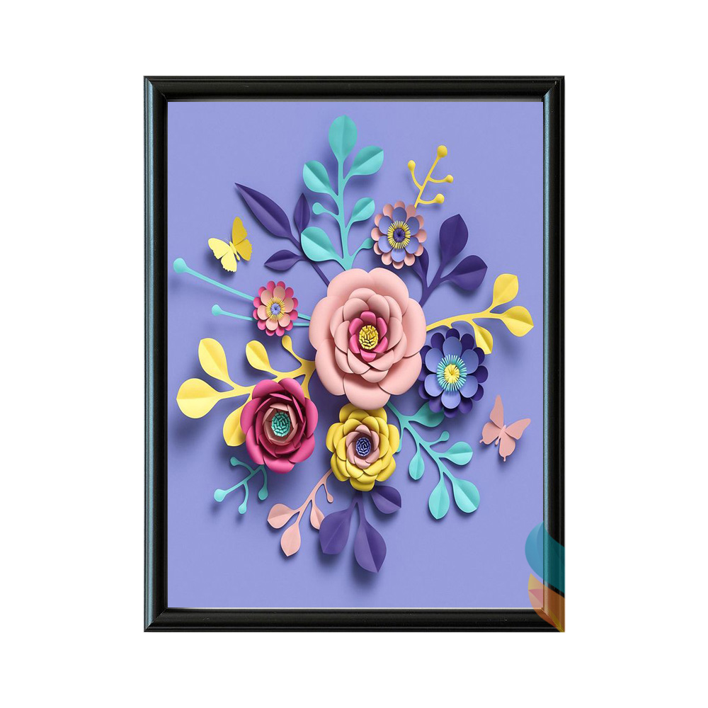 Fiber Art Photo Frame For Wall Decor / Photo frame Canvas art for Home ...