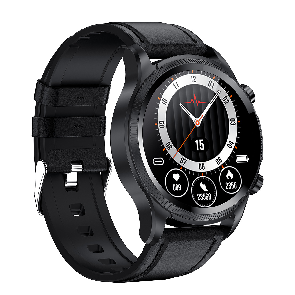 [Glamorous]E400(H Band) Noninvasive Glucose ECG+PPG Body Temperature Pressure Ecg Heart Rate ...