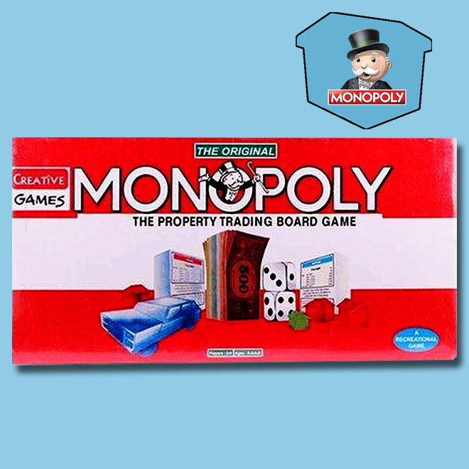 Discovery Plastic Monopoly Property Tranding Board Game | Daraz.com.bd