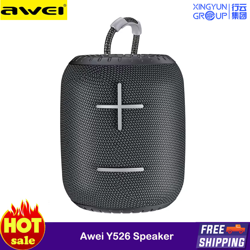Awei Y526 TWS Wireless Bluetooth Speaker Portable Outdoor Hifi Loudspeaker Sound System IPx4 ...