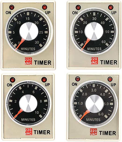 Analog Timer Ac 220V 8 Pin Round Industrial Grade For Ac Outdoor Driyer ...