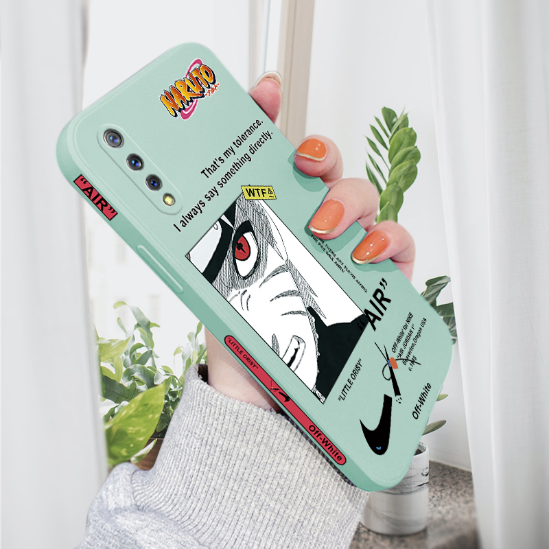 AMORVOR for Vivo S1 Back Cover Anime Uzumaki Naruto Side design Soft ...