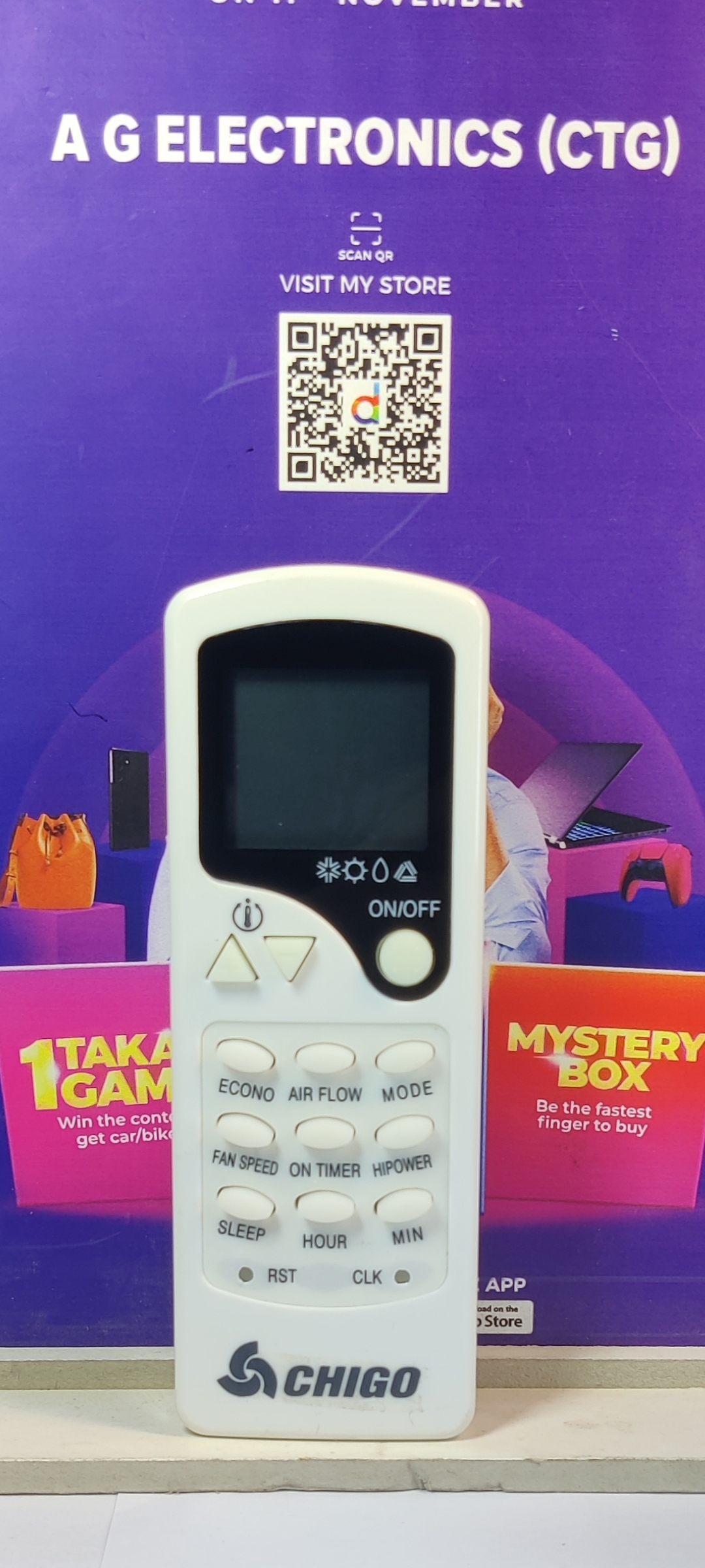 Chigo Air-conditioner Remote | Daraz.com.bd