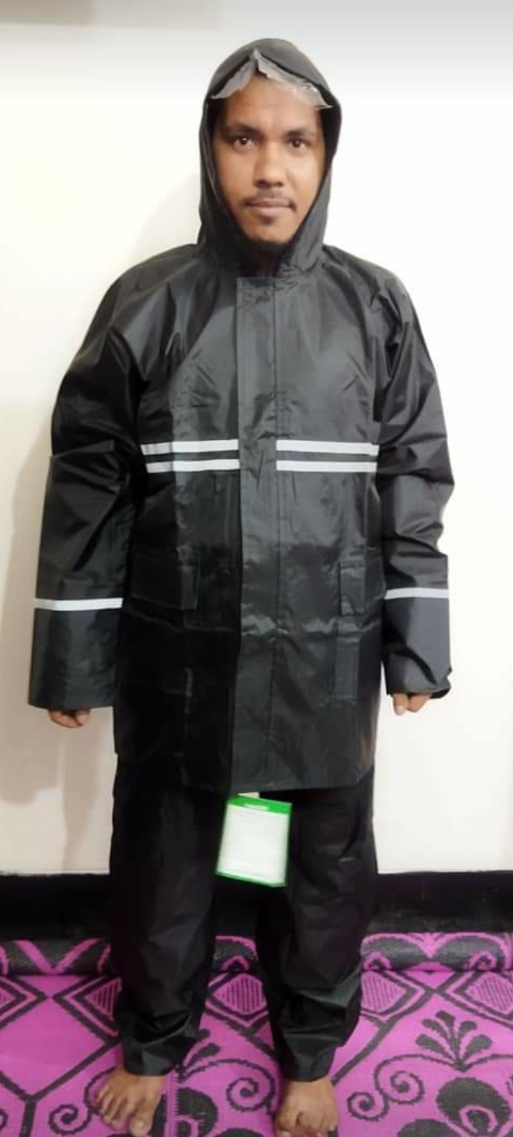 Raincoat super bmw colourful Multifunctional double part rain coat ...