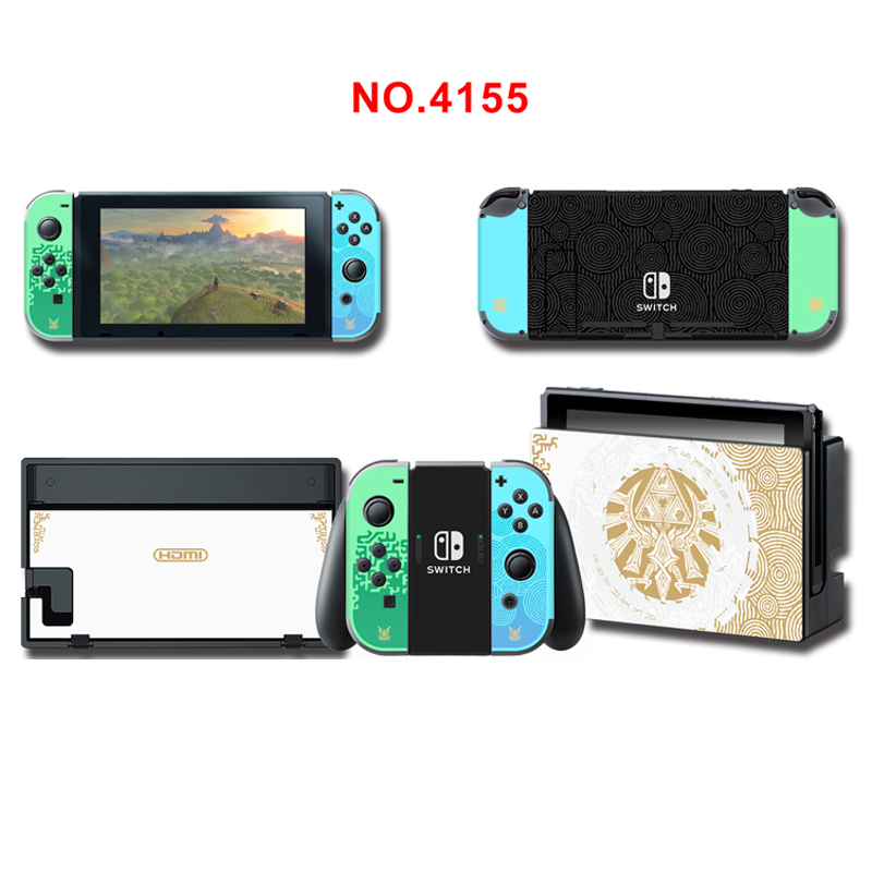 New Ns Kingdom Tears Limited Console Skin Sticker for Nintendo Switch ...