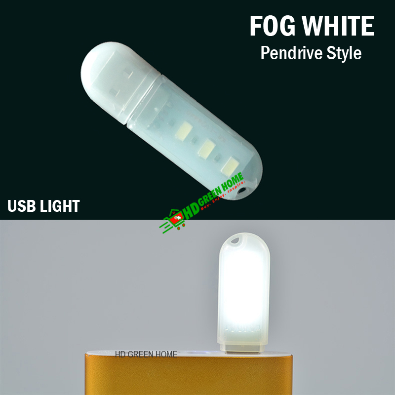 USB 3-LED Light Pen Drive Model 5V USB LED Night Light | Daraz.com.bd