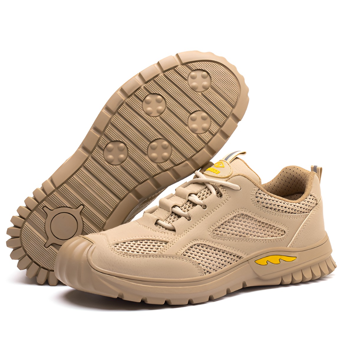 DINGGU safety shoes/ Steel toe and steel mid sole safety shoes/ Light ...