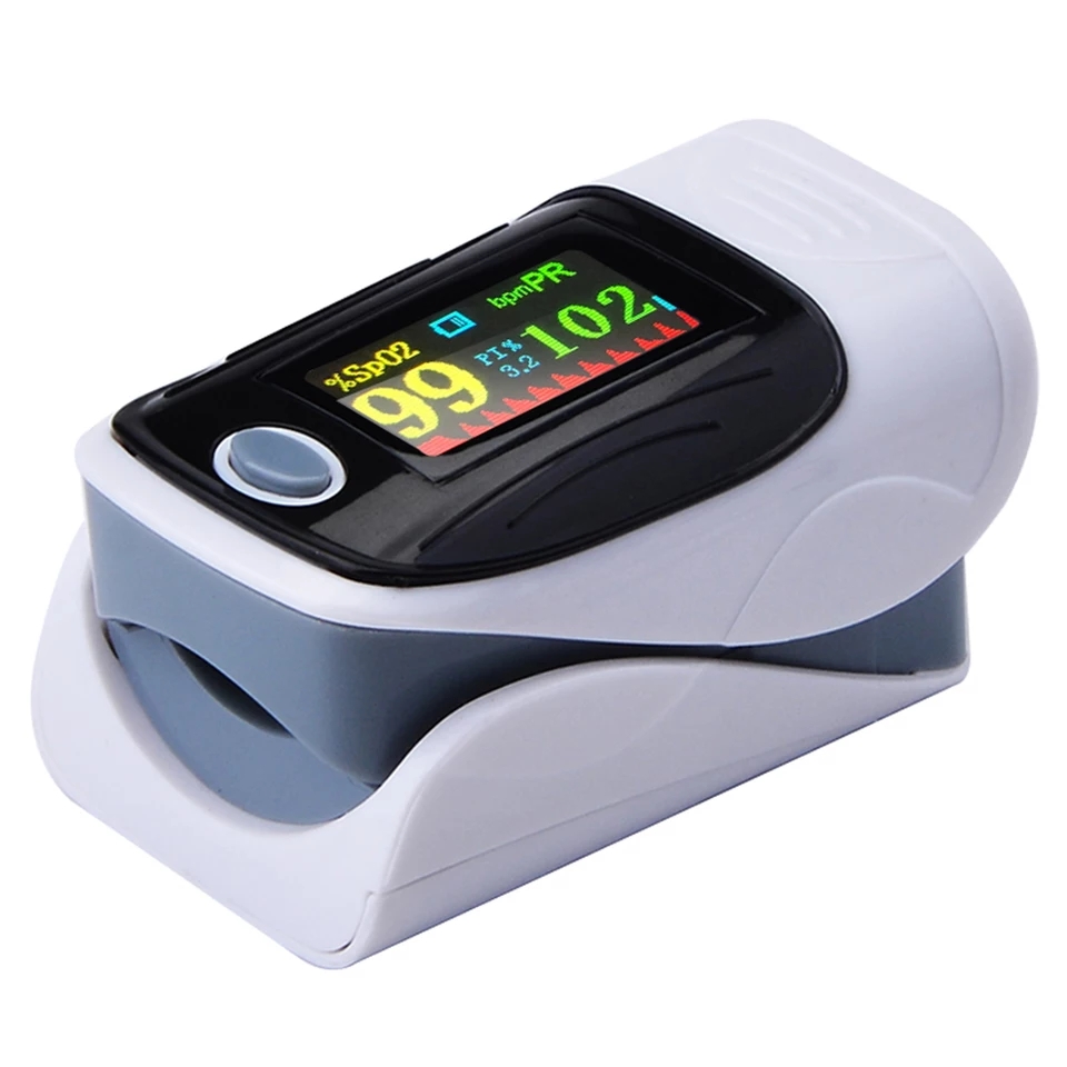 Oximeter Finger Clip Oximeter Finger Pulse Monitor Oxy Saturation ...