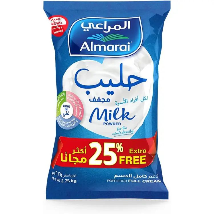 Almarai Fortified Full Cream Milk Powder - 2250g | Daraz.com.bd