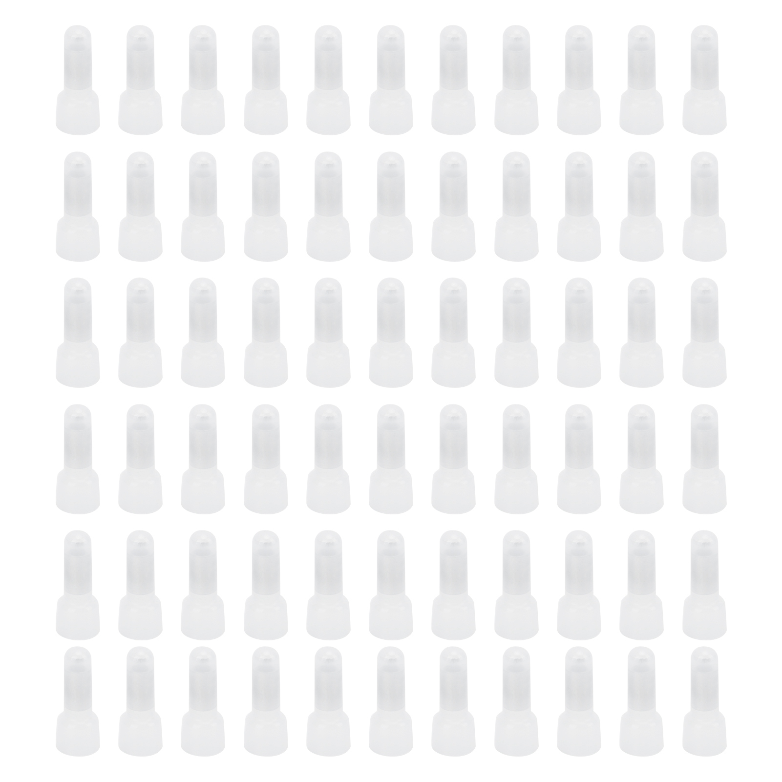 1000x Closed End Terminal Transparent Nylon Crimping WireCable ...