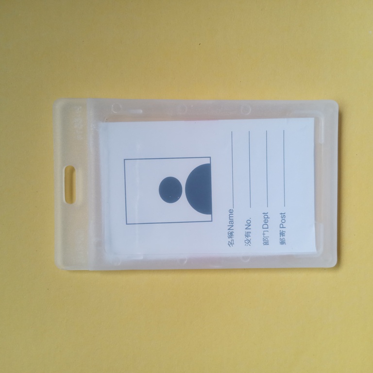 Plastic Bank Card Cover Transparent PVC Card Holder Protector Student ...