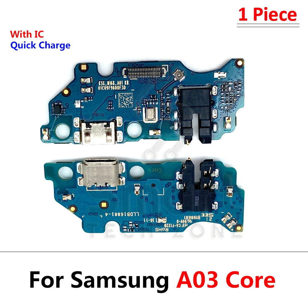 Charging Logic Board For Samsung Galaxy A03 Core Charging Port For (SM ...
