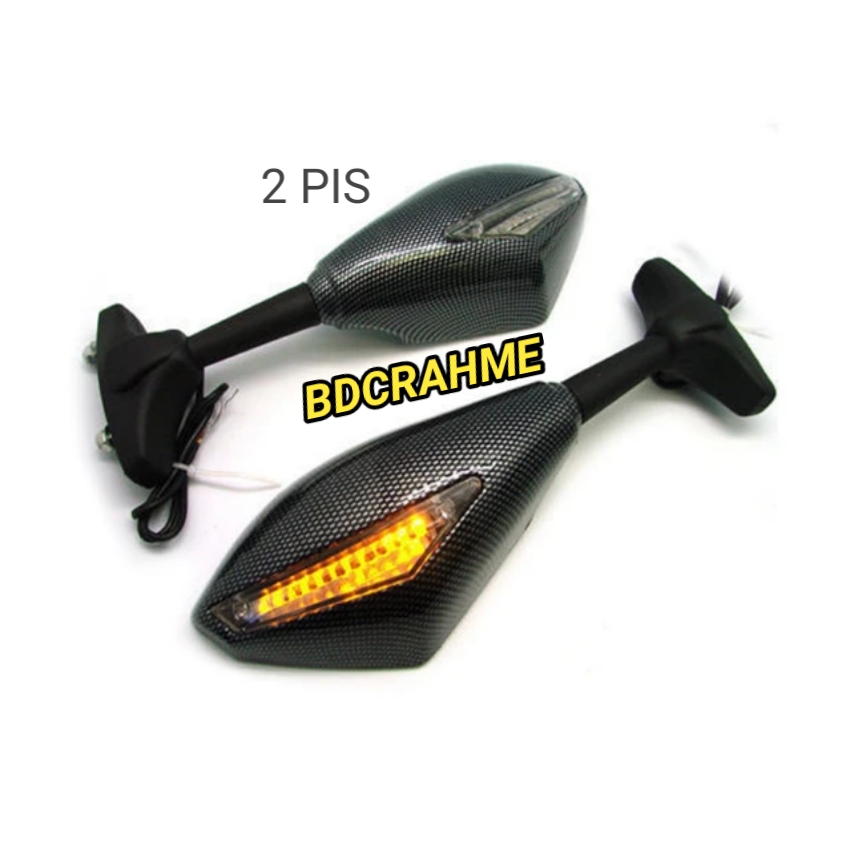 Yamaha R15 V-3 Body Kit Carbon Fiber Led Dual Side Turn Running ...