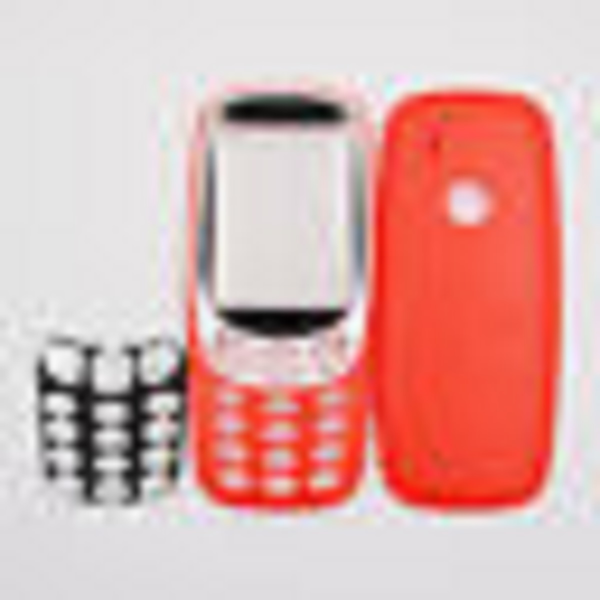 Nokia 3310 Back & Front Side Mobile Casing / Cashing with Keypad ...